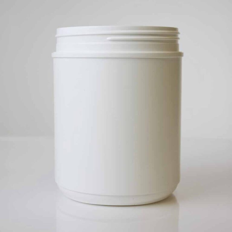 60oz / 1774cc 120-400 HDPE Canister - With Lip - Valencia Plastics, Inc.