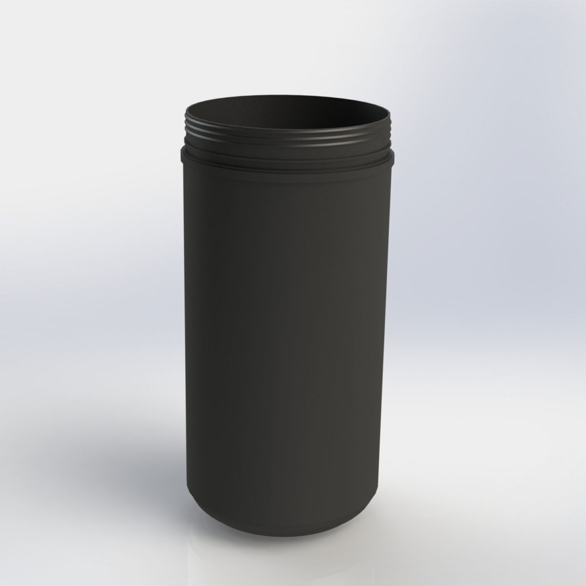 100oz. 120-400 HDPE Canister - Valencia Plastics, Inc.